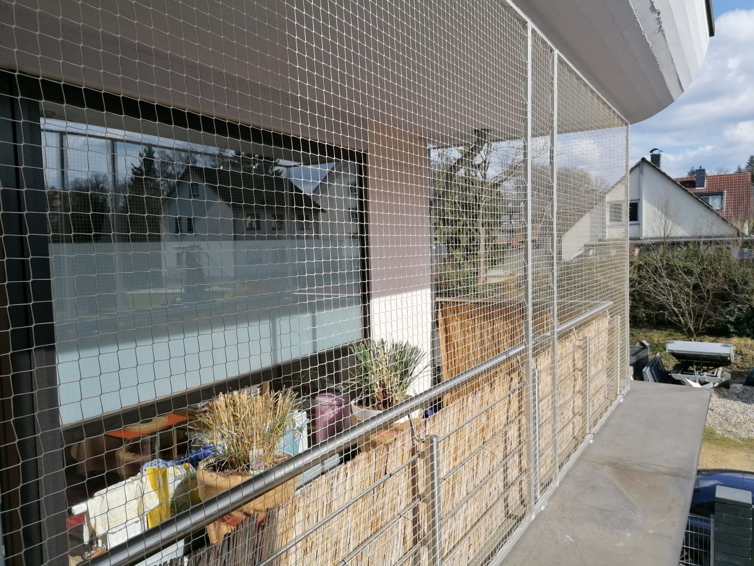 Balkon Ohne Dach Katzensicher Machen